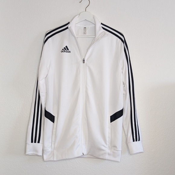 adidas | Jackets & Coats | Adidas Mens Team Utility Full Zip Climalite ...